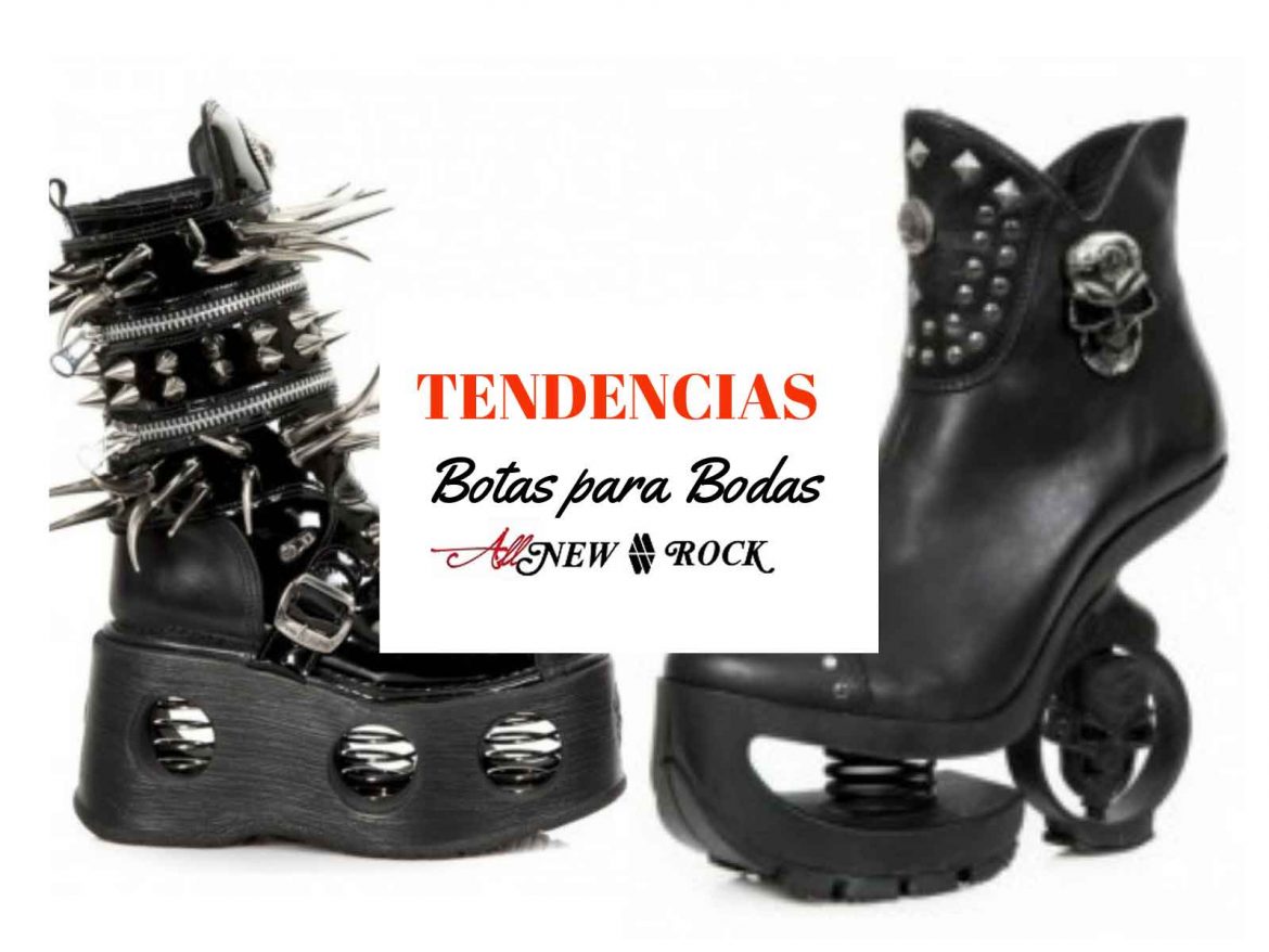 Botas-para-Bodas-New Rock: Tendencias para dar el sí quiero
